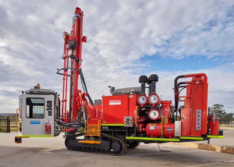 Sandvik DR560 Rig Rebuild | Drill Rig Hire Perth - GMS